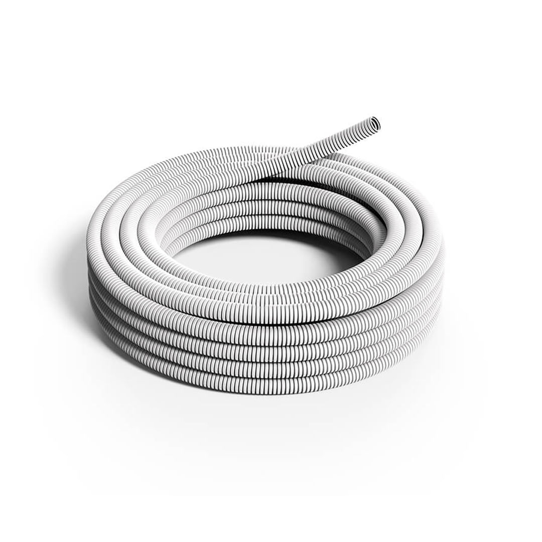 Caño Pvc Corrugado Liviano Por 25M De 20Mm - Pelba