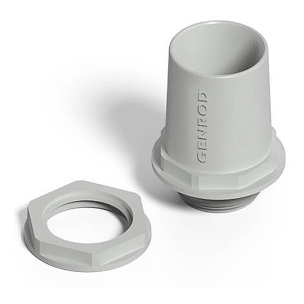 Conector 22Mm 7/8'' Pvc P/Tubos Rígidos Y Corrugados - Pelba