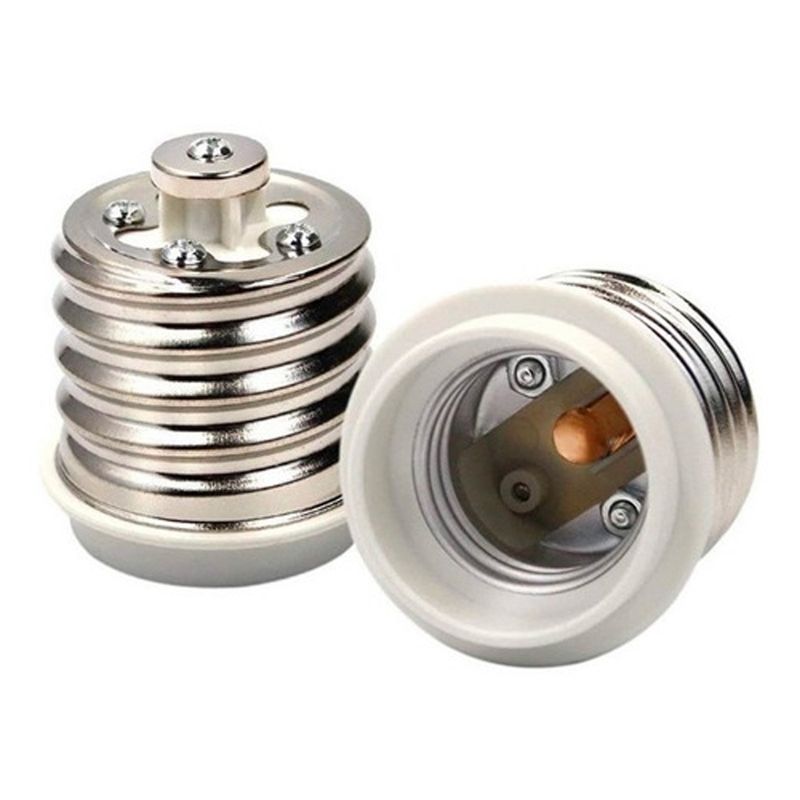 Adaptador Portalámpara Zócalo Rosca E27 A E40 Tbcin - Pelba