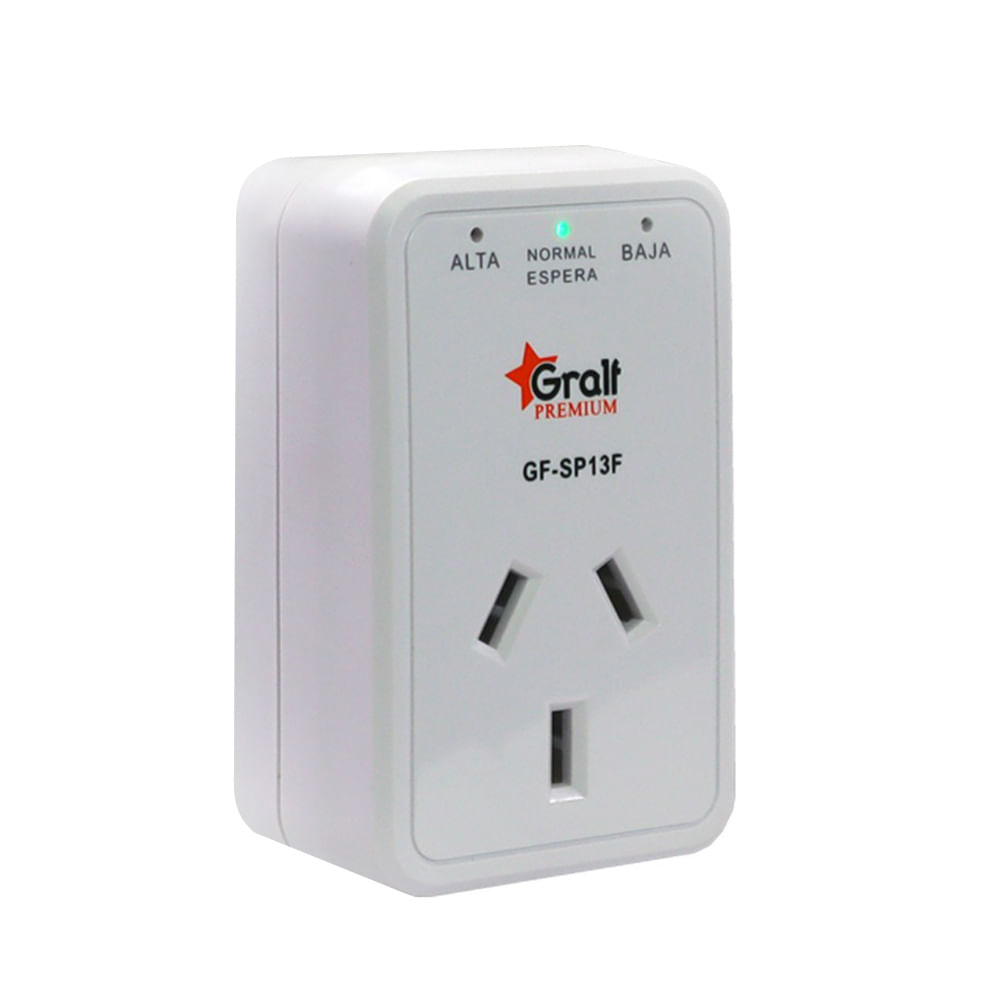 Protector Gralf Alta Baja Tensión Electro 13A 220V Gf-Sp13-F - Pelba