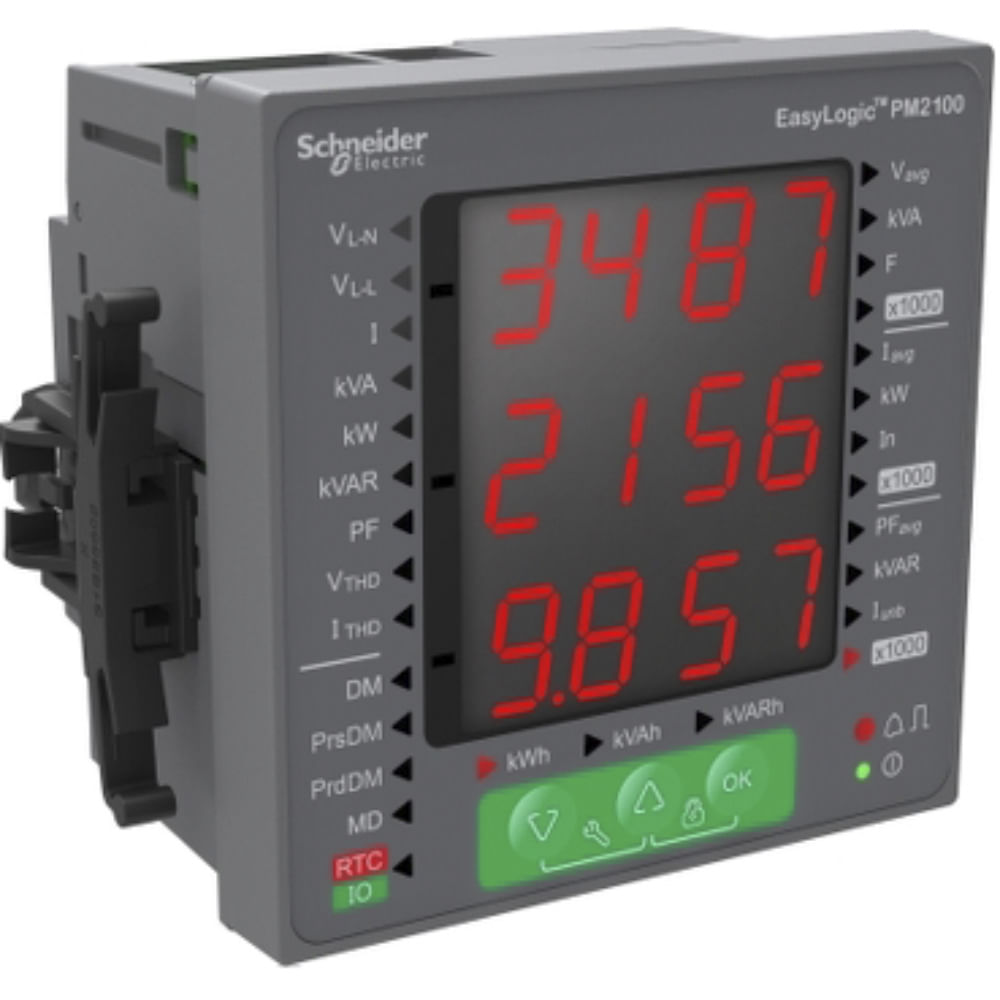 Medidor Display Led Vaf P & E Meter Thd Pop Cl 1 - Pelba
