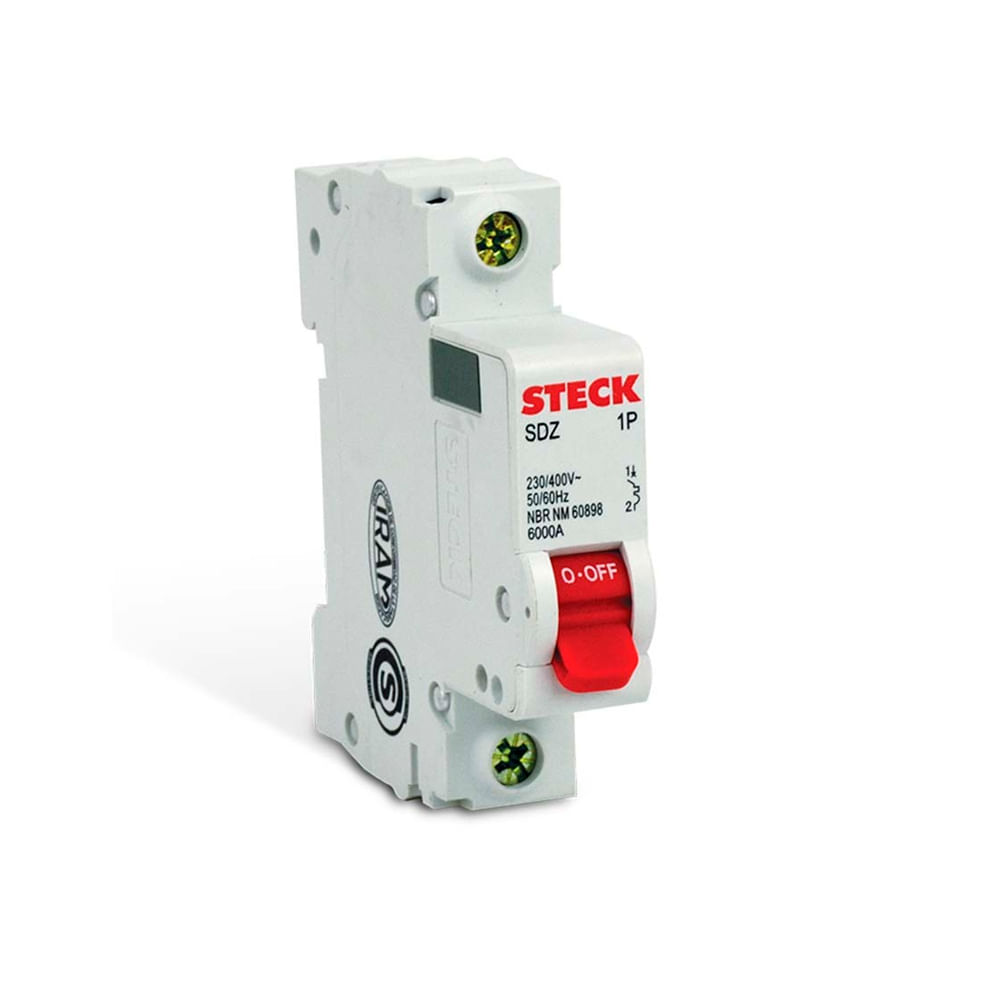 Termomagnetico 1X6A Sdzd 6Ka Curva C - Pelba