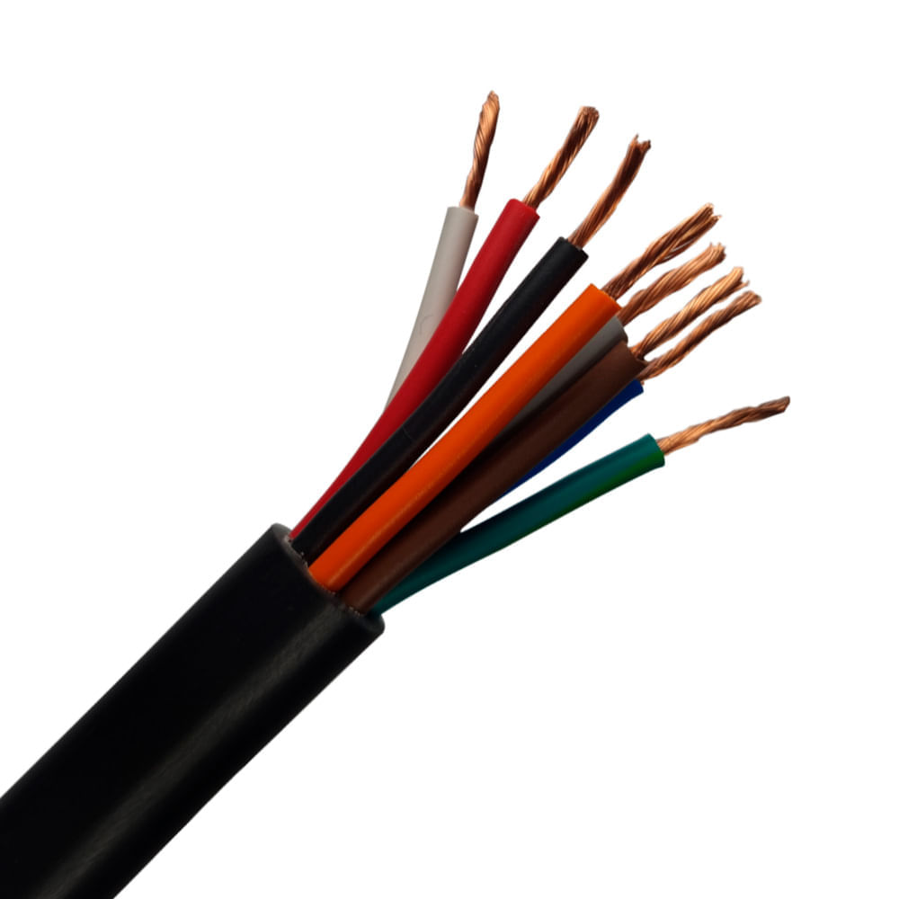 Cable Taller 5x4mm² Negro x Metro - Pelba
