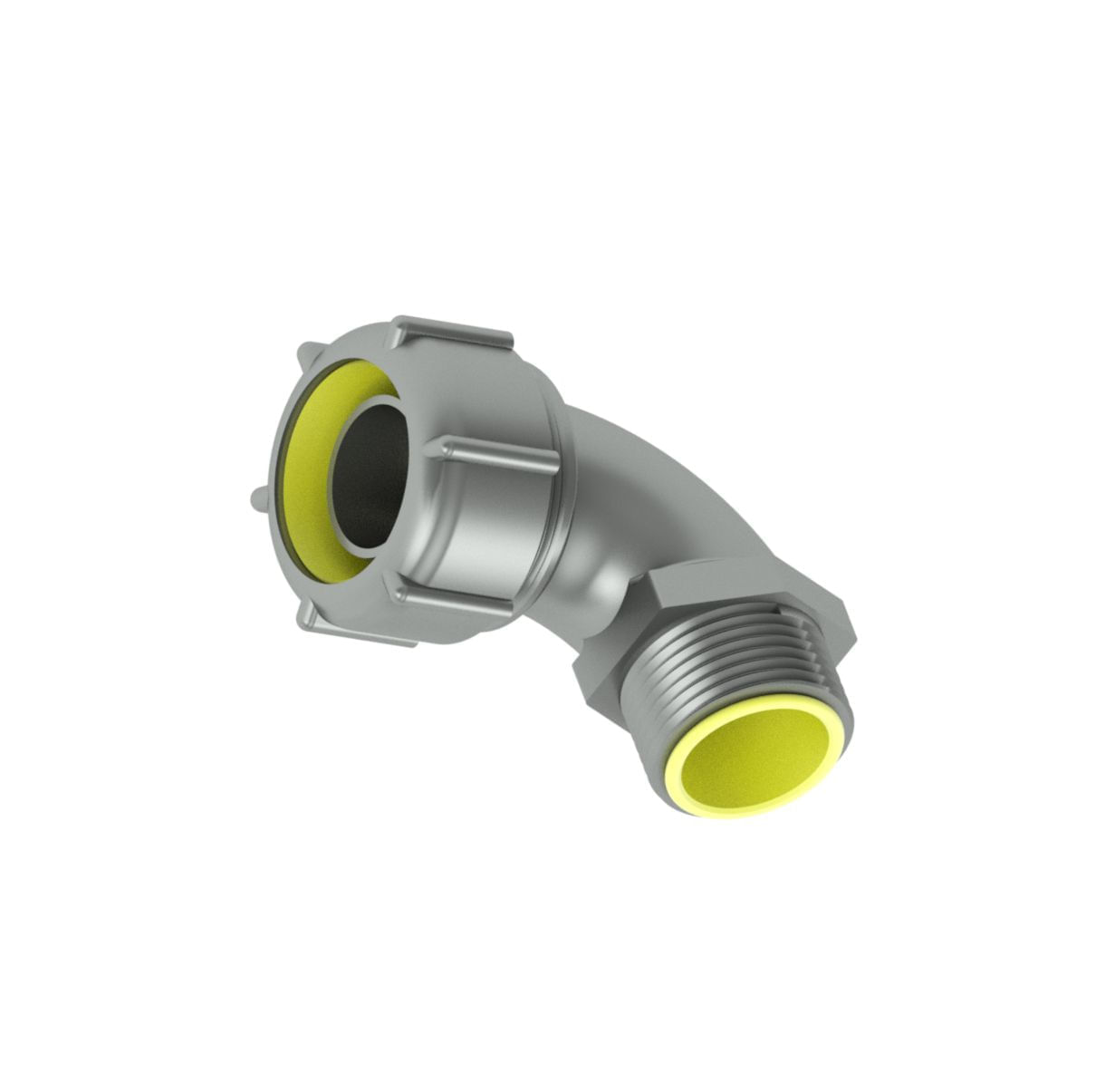 Conector Curvo 90 Grados 1 1/4 Pulgada P/ Extraflexible Ef - Pelba