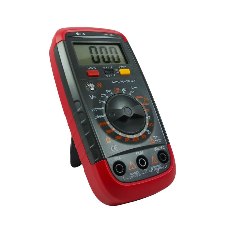 Multimetro Digital Compacto Rango Manual - Pelba
