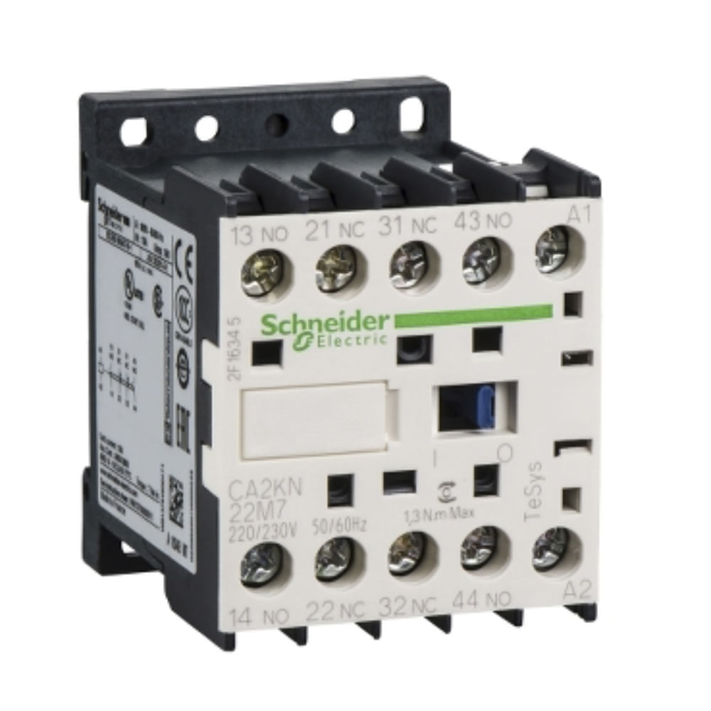 Mini Contactor Auxiliar K 2Na+2Nc 220V 50/60Hz - Pelba