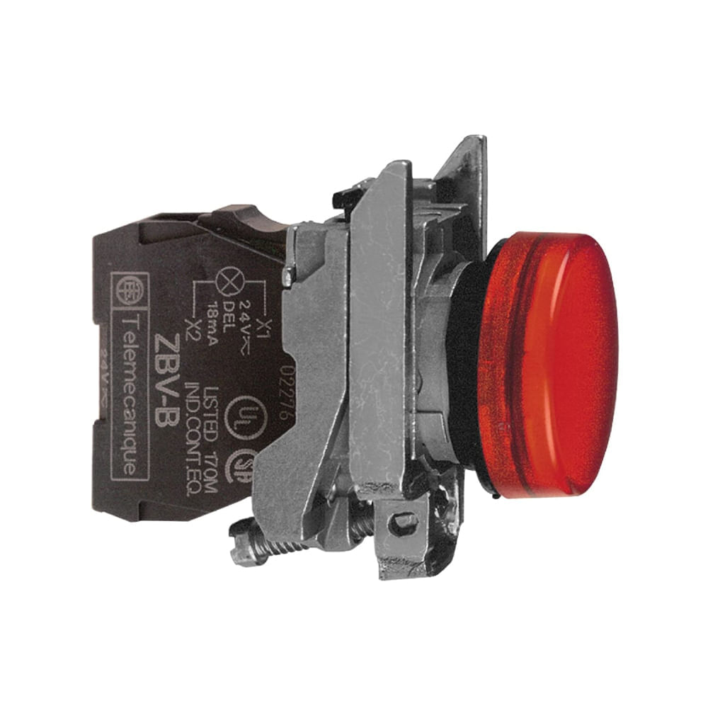 Piloto Luminoso Led 230Vca Rojo - Pelba