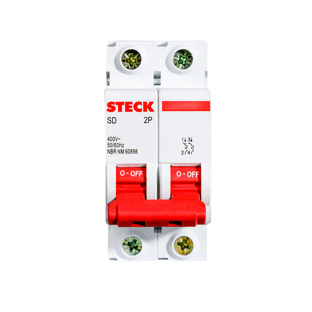 Termomagnetico 2X32A Sdzd 6Ka Curva C - Pelba