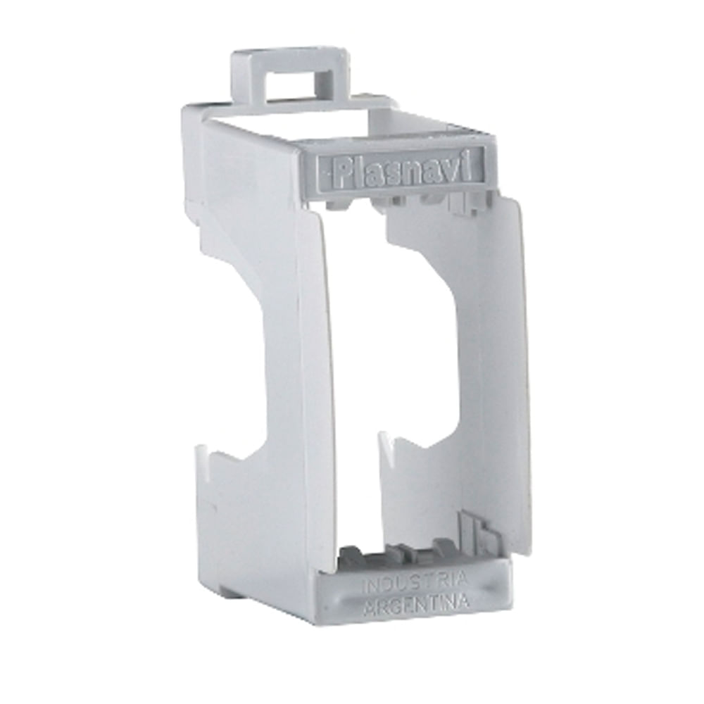 Adaptador P/Riel Din 1 Mod. Roda Blanco - Pelba