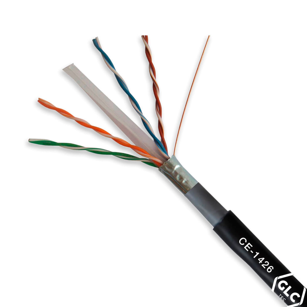 Cable Ftp Cat6 Exterior Glc Max Doble Vaina Precio X Metro - Pelba