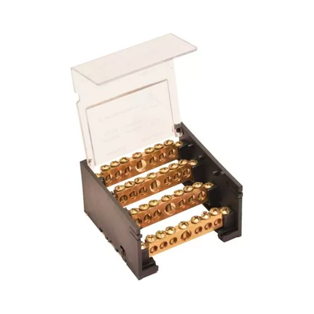 Distribuidor Bornera Tetrapolar 4 7 125a Standard Elent - Pelba